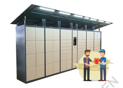 China Smart click and Collect Parcel delivery sender and receiver parcel delivery Lockers outdoor for sale