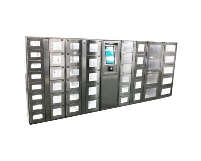 China Self Service Vending Locker Machine 240V For Fresh Vegetable Camera Option for sale