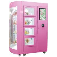 China Self-Service Bouquet Vending Machine With Credit Card Reader Smart Locker System for sale