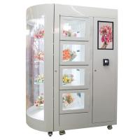 China LCD Advertising Flower Vending Machine Fresh Rose With Temperature Controller for sale