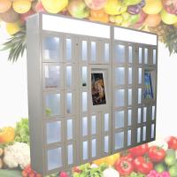 China Intelligent Food Fruit Vending Locker Machine Self Service For School for sale