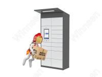 China Smart 24 Hours Wifi Vending Locker LPG LNG Gas Exchange Cylinder Click And Collect Credit Card Payment for sale