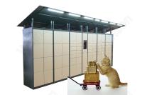 China Smart 24 Hours Wifi Vending Locker LPG LNG Gas Exchange Cylinder Click And Collect Credit Card Payment for sale