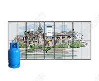 China Smart 24 Hours Wifi Vending Locker LPG LNG Gas Exchange Cylinder Click And Collect Credit Card Payment for sale