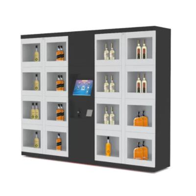China Self Service Custom Cans Beverage And Wine Vending Machine For Hotel for sale