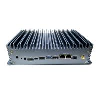 China RK3588 AI Edge Computing Box 1000M Two Ethernet Industrial Personal Computer AI Boxes for sale