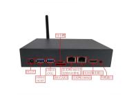 China Smart RK3568 4K Media Player Box Advertising Digital Signage Smart Media Player Box for sale