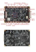 China EMMC 8G Face Recognition Motherboard Dual MIPI Cameras And 4 USB2.0 HOST Ports for sale