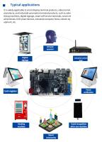 China YNH-530RK3568 Android motherboard  4K NPU-0.8 Computing Power for Digital Signage for sale