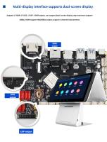 China RK3568 Development Board with 4K Decoding Dual Ethernet and Mono 4Ω 20W Speaker for AI Edge Computing for sale