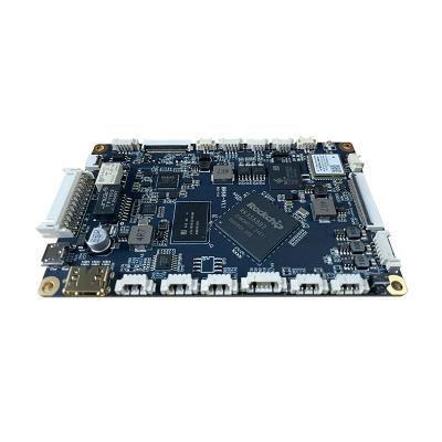 China RK3568 Quad-core 2.0 GHz Palm Print Recognition Mainboard with Wiegand 26/34 Adaptive Transmission and Single Channel 4R/3W Speaker for sale