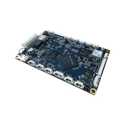 China 2.2 GHz CPU Arm Motherboard with 4G LP DDR4 Memory and 7 Serial Ports for Industrial Control Systems for sale