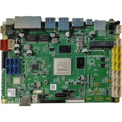 China RK3588 Board with 4G LPDDR4 Memory Supports USB Cable Upgrade and 8K Decoding for Industrial Applications for sale
