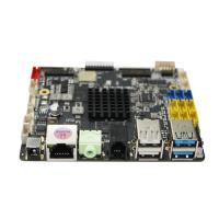 China POS Motherboard with RK3566 Quad-core 1.8 GHz CPU, 4K Decoding Resolution, and 10 USB Ports for Sales Tracker Display for sale