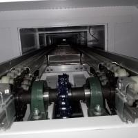 China Temperature Abnormal Alarm IR Curing Oven Aluminium Alloy Plate Air Cooling for sale