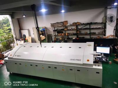 China Lead Free SMT Reflow Oven Panasonic Conveyor SMT Production Line 6 Zones for sale