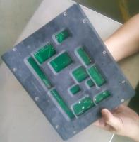 China Anti Static Synthetic Stone PCB Fixture 20mm 25mm 30mm for sale