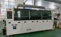 China 3 Zones 350mm PCB Wave Soldering Machine 400kg Solder Pot for sale