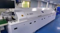 China 2940mm Heating Zone Reflow Solder Machine 1500mm/min Conveyor RF-H800Ⅰ for sale