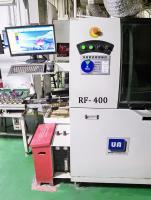China 400mm PCB Lead Free Wave Solder Machine Upper Exhaust Auto Feed RF-400B for sale