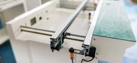 China 70KG 330*250mm PCB Conveyor Adjustable Oblate Belt SMT Buffer for sale