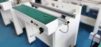 China 70KG 330*250mm PCB Conveyor Adjustable Oblate Belt SMT Buffer for sale
