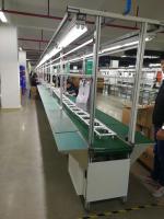 China Anti Static SMT Flat Belt Conveyor 4 Meters Length 8000 Mm/Min for sale