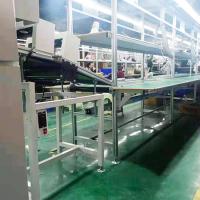 China Electronics Appliances SMT Production Line 1.2m 1.6m Width 6m/Min PVC Belt Conveyor for sale