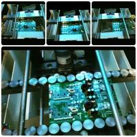 China PLC Touch Panel 530*460mm PCB Turnover Flipper AC 220V 50Hz for sale