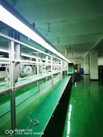 China 6M Green Conductive ESD Belt Conveyor PCBs Pallets Transferring for sale