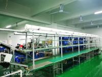 China 6M Green Conductive ESD Belt Conveyor PCBs Pallets Transferring for sale