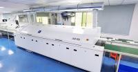 China 400mm PCB SMT Reflow Oven 8 Zones 2500KG Reflow Oven Equipment for sale