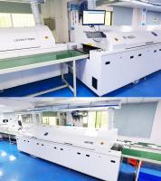China 400mm PCB SMT Reflow Oven 8 Zones 2500KG Reflow Oven Equipment for sale