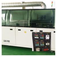 China 220V 60HZ SMT Wave Solder Machine 25M3/Min Exhaust Tin Welding Machine RF-450A for sale