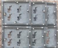 China Black 5-50mm Thickness PCB Pallet Life Cycles >16000 Times Solder Pallet for sale