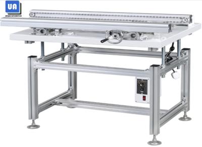 China 100W 0.6mm Thickness PCB Conveyor Wave Solder Infeed Conveyor 230VAC for sale