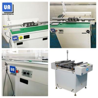 China PCBs Sieving PCB Inspection Conveyor 900mm Height Dual Lane for sale