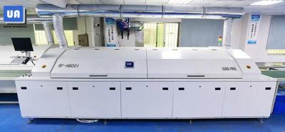 China Forced Air Coooling SMT Reflow Oven 3P AC380V 1500mm/min Conveyor for sale