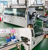 China Solder Pot AC220V 410kg Wave Soldering Machine 750mm Conveyor RF-350A for sale