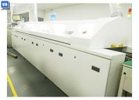 China 2000mm/ Min 11KW Lead Free Reflow Oven 10 Zones Benchtop Reflow Oven for sale