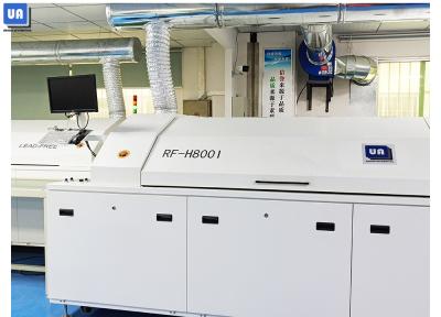 China 8 Zone SMT Reflow Soldering Equipment For PCB Production Line for sale