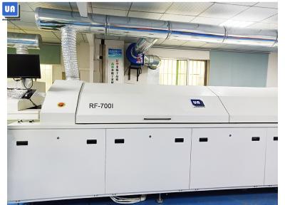 China Lead Free 7 Zone SMT Reflow Oven Equipment Startup Power 30 KW for sale