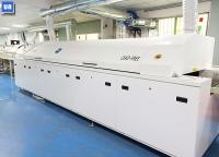 China PLC 400mm PCB SMT Reflow Oven 380V Lead Free 8 Heating Zones for sale
