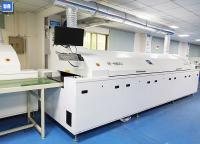 China PLC 400mm PCB SMT Reflow Oven 380V Lead Free 8 Heating Zones for sale