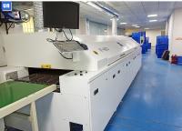 China PLC 400mm PCB SMT Reflow Oven 380V Lead Free 8 Heating Zones for sale
