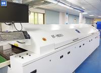 China PLC 400mm PCB SMT Reflow Oven 380V Lead Free 8 Heating Zones for sale