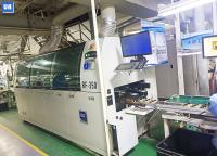 China Lead Free SMT Production Line Wave Soldering Machine With 3 Preheating Zones for sale
