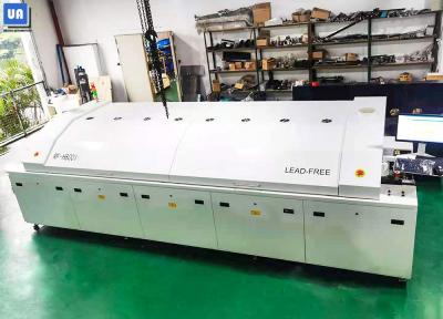 China SMT Machine Lead Free PCB Reflow Oven Hot Air 8 Zones Reflow Oven for sale