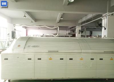 China Lead Free Welding Hot Air Reflow Oven Equipment With 8 Heating Zones for sale