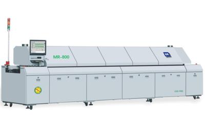 China MR-800 8 Zones Reflow Oven Equipment Industrial Computer Control Lead Free Reflow Oven for sale